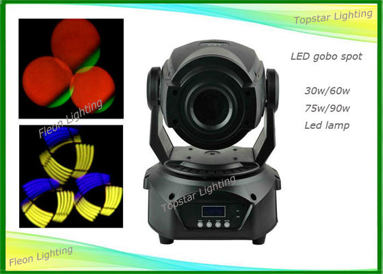 Mini LED Moving Head Spot Led 30w Night Club Lighting , Led Stage Lighting supplier