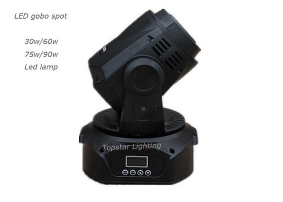 Zoom Led Spot Moving Head , Dmx Moving Head Lights Colorful Gobos Rainbow Effect supplier