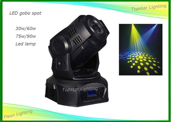 Party Disco DJ Stage Light 60w Led Moving Head With 2 Gobo / 1 Color Wheel Wheel supplier