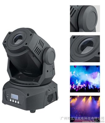 Party Disco DJ Stage Light 60w Led Moving Head With 2 Gobo / 1 Color Wheel Wheel supplier