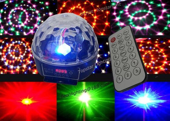 Remote Dmx Led Mirror Disco Ball Party Light , Magic Led Light High Brightness supplier