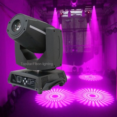 Rgbw Led Moving Head Spot Light , Sharpy Moving Head Light 9 Rotating Pattern supplier