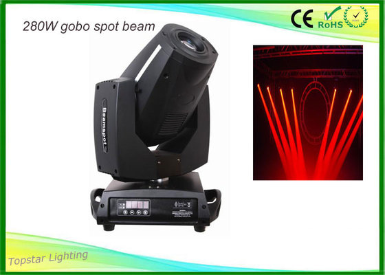 Gobo Moving Head Lighting , Dj Stage Lights For Stage Show 17/25 Channel supplier