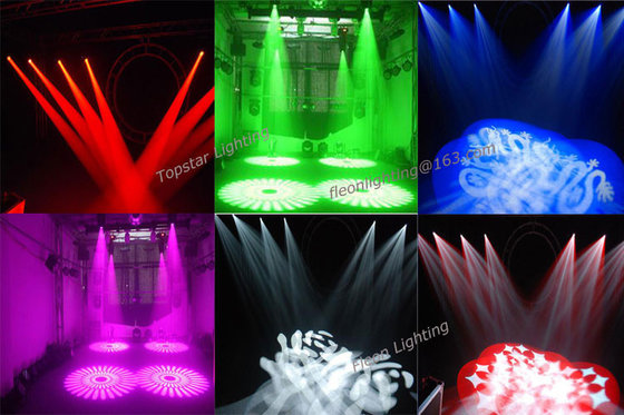 Gobo Moving Head Lighting , Dj Stage Lights For Stage Show 17/25 Channel supplier