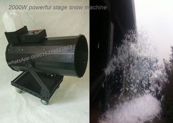 2000 Watt Artificial Portable Snow Making Machine For Parties Cover 150cbm supplier
