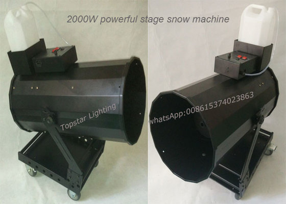 2000 Watt Artificial Portable Snow Making Machine For Parties Cover 150cbm supplier