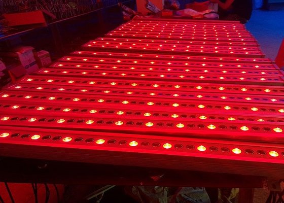 24 X 3w Exterior Wall Wash Led Lighting , Ip65 Led Wash Lights Aluminum House supplier