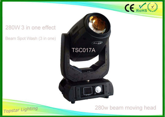 Spot Wash Beam Moving Head Light 3 In One 8/16 Prism For Entertainment Events supplier