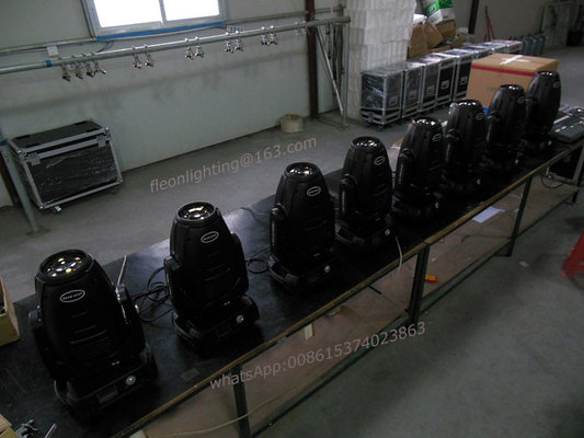 Super Bright Sharpy Beam Moving Head , 3 In 1 Spot Stage Show Lights Dj Sound System supplier