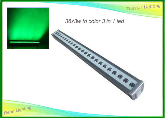 108W Outdoor Led Linear Wall Washer , 36pcs Low Voltage Wall Wash Light supplier