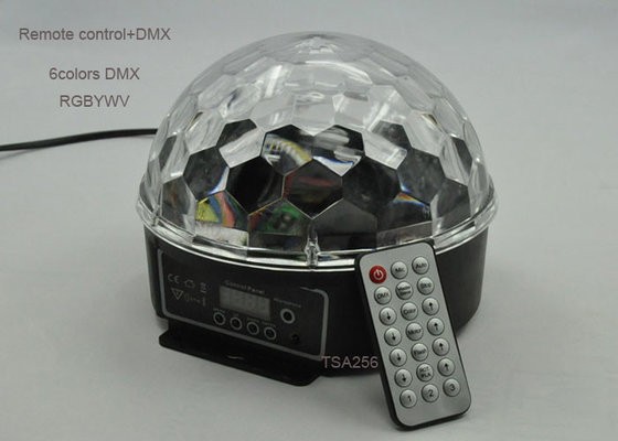 DMX LED Magic Ball Light Sound Activate With Remote Control 6w supplier
