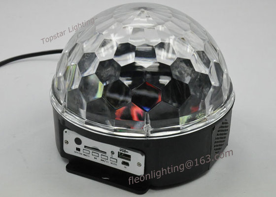 Small MP3 Led Crystal Magic Ball Disco Light Remote DMX With Auto Mode supplier