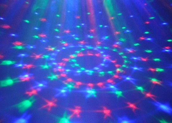 Small MP3 Led Crystal Magic Ball Disco Light Remote DMX With Auto Mode supplier
