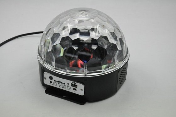 Disco Light RGB LED Magic Ball Light Sound Control For 6 Watts For Stage Show supplier