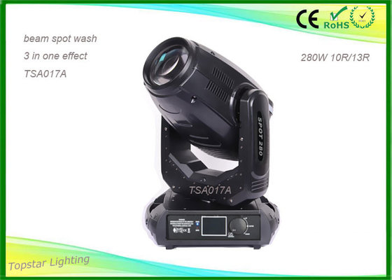 280w Beam Moving Head Light With Lcd Digital Display Osram / Yodn Lamp supplier