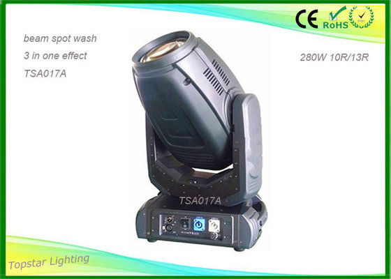 3 In 1 Sky Beam Moving Head Light Tilt Movable 0~20°Degree Angle With Gobo Wash supplier