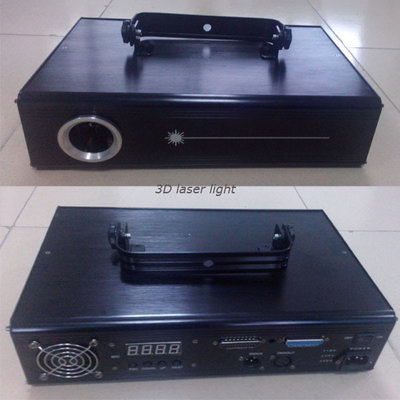 Multicolor Laser Stage Light , Stage 3d Laser Light Aluminum House supplier