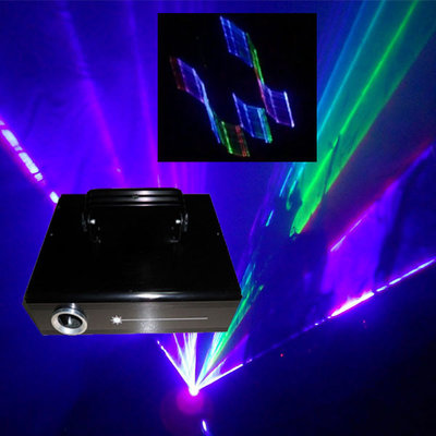 Multicolor Laser Stage Light , Stage 3d Laser Light Aluminum House supplier