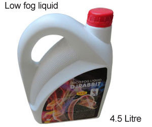 Special Effect Stage Lighting Parts , Low Lying Theatrical Fog / Smoke Machine Liquid 4.5L supplier