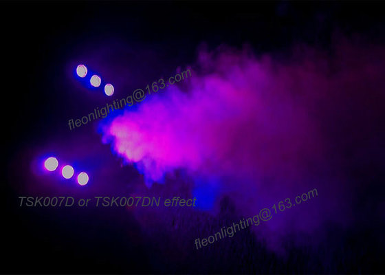 Stage Effect Colorful  RGB Led Fog Smoke Machine 1500w Warm-Up Time 6 Minutes supplier