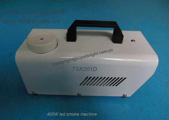 White Shell Mini Fogger Machine 400w Mist Thermal Led Colored Fog Machine supplier