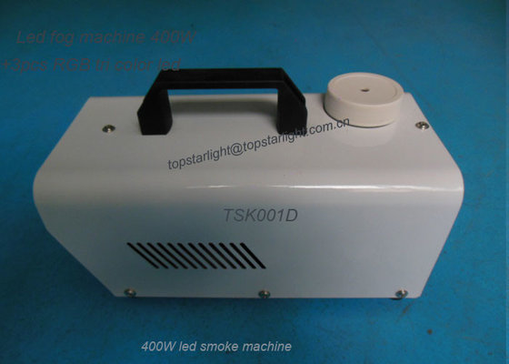White Shell Mini Fogger Machine 400w Mist Thermal Led Colored Fog Machine supplier