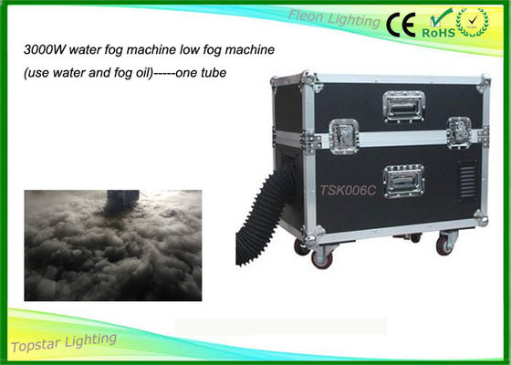 3000w Stage Low Fog Machine Oil Based Vs Water Based Ground Smoke Machine supplier