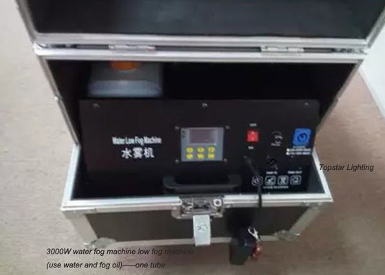 3000w Stage Low Fog Machine Oil Based Vs Water Based Ground Smoke Machine supplier