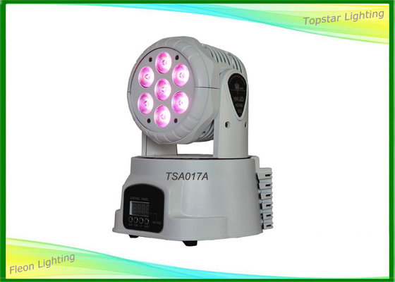 White House Dj Stage Light 7pcs 10w Rgbw 4 In 1 Moving Head Led Stage Lighting supplier