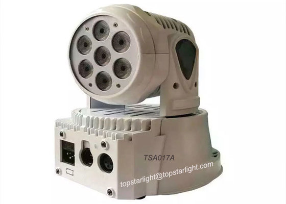 White House Dj Stage Light 7pcs 10w Rgbw 4 In 1 Moving Head Led Stage Lighting supplier