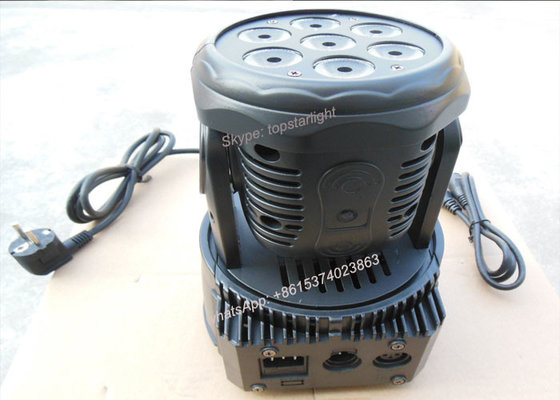 7x10w 4 - In - One Led Small Moving Head Wash Rgbw With High Brightness Importd Led Bulb supplier