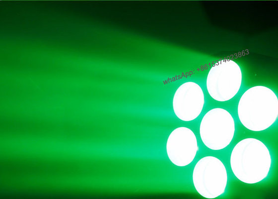 7x10w 4 - In - One Led Small Moving Head Wash Rgbw With High Brightness Importd Led Bulb supplier