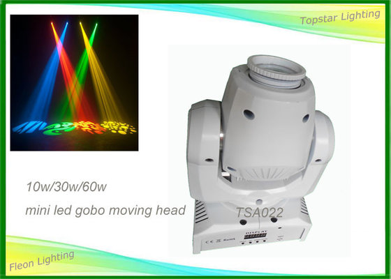 Led Spot Moving Head Light 7 Colors 8 Gobos Led Mini Moving Head Manual With Zoom supplier