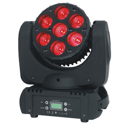 7 x15w RGBW 4 in1 High Brightness Beam Moving Head Light Led Disco Light supplier