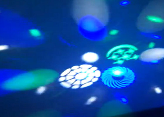 20w Led Magic Ball Light Rgb Led Ball Led Space Flying Saucer 360 Degree Rotation supplier