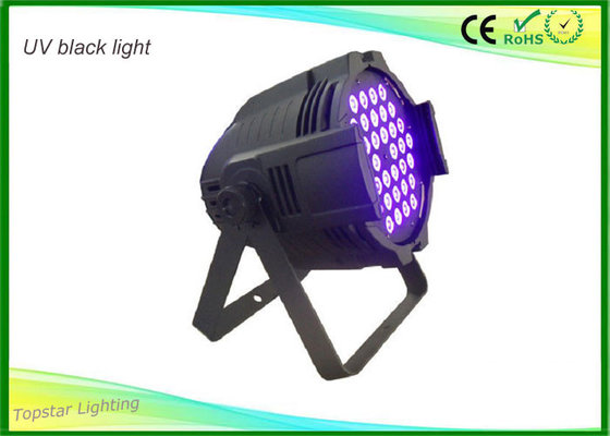 Indoor Black light Dmx Led Par Lights Uv Color Light 36 x 3w For Events supplier
