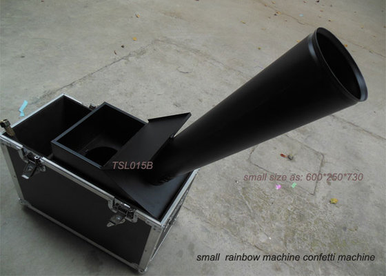 Cheap Smaller Housing 150W 20kgs Mini Co2/N2 Confetti Blower Rainbow Machine With Manual Control supplier