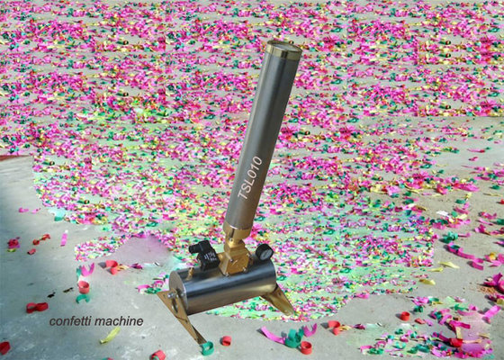 150w Compressed Air Confetti Cannon Electric Paper Spray Confetti Cannon For Wedding supplier
