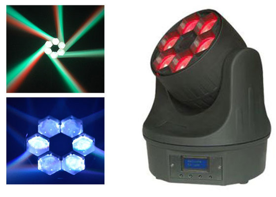 4 In1 Mini Bee Eye Led Beam Moving Head Light 6 x 12w 15w Rgbw Led Mini Moving Head supplier