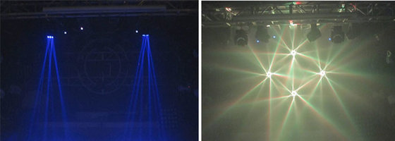 White 6 x15w RGBW 4 in1 High Brightness Beam Moving Head Light Led Stage Disco Light supplier