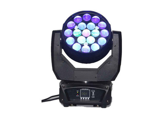 Zoom LED Moving Head Light 12w Rgbw 4in1 Bee Eye Led Bem Wash For Recreation Place supplier