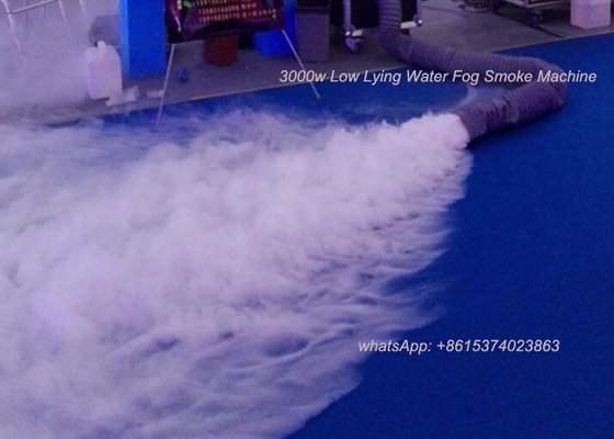 Water Base Stage Fog Machine 3000w Smoke Dmx512 Stage Effect Low Lying Water Fog Smoke Machine supplier