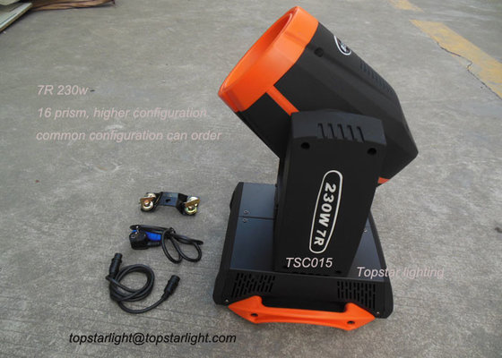 16 Prism Sharpy Light Price 230w 7r Beam Moving Head Light  Stage Light Price Dj Lights supplier