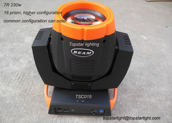 16 Prism Sharpy Light Price 230w 7r Beam Moving Head Light  Stage Light Price Dj Lights supplier