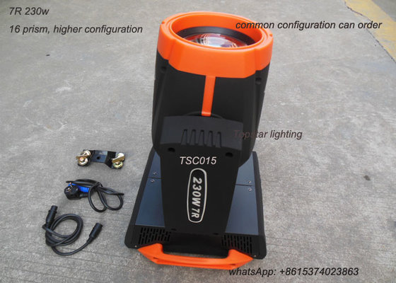 16 Prism Sharpy Light Price 230w 7r Beam Moving Head Light  Stage Light Price Dj Lights supplier