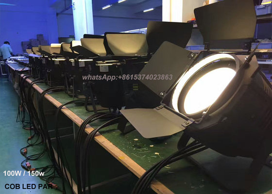 Warm White / Cool White 150w 100W DMX 7CH COB Led Par Stage Lights AC90-250V supplier