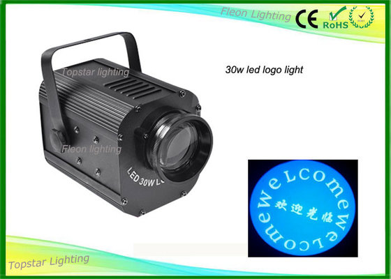 DMX512 Pattern Gobo Projector DJ Stage Light / Led Advertising Lights 30w 50w supplier