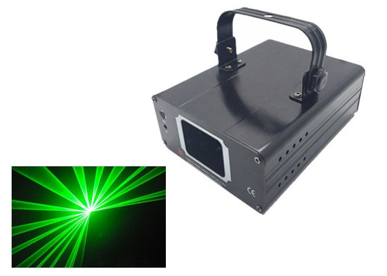 Low Watt RGBY Single Green 100mw Laser Stage Light With Aluminum House supplier