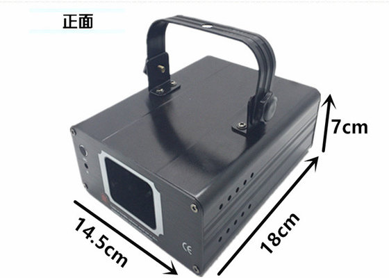 Low Watt RGBY Single Green 100mw Laser Stage Light With Aluminum House supplier