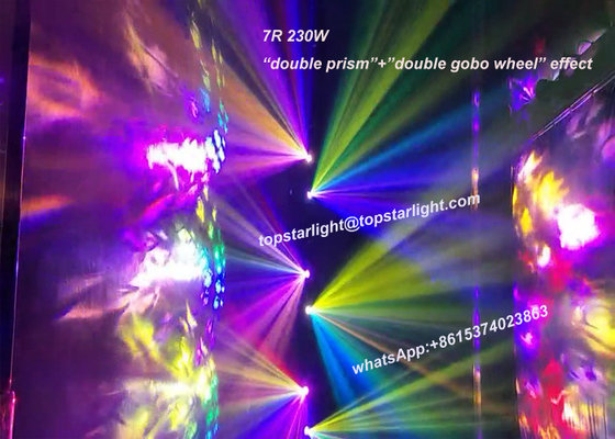2021 Beam Spot Wash 260W Gobo Moving Head Light , Double Prism Double Gobo Wheels Movable Disco Light TSC015N supplier